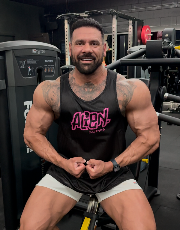 ALIEN/CALLIGEROS BLACK TANK TOP LARGE - Alien Supps