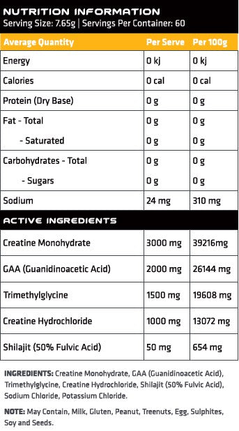 CREATINE ULTRA - Alien Supps